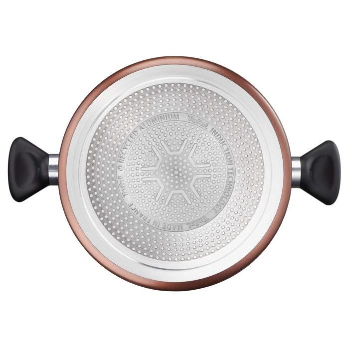 MARMITE TEFAL 24CM RESIST INTENSE MARRON – Orca