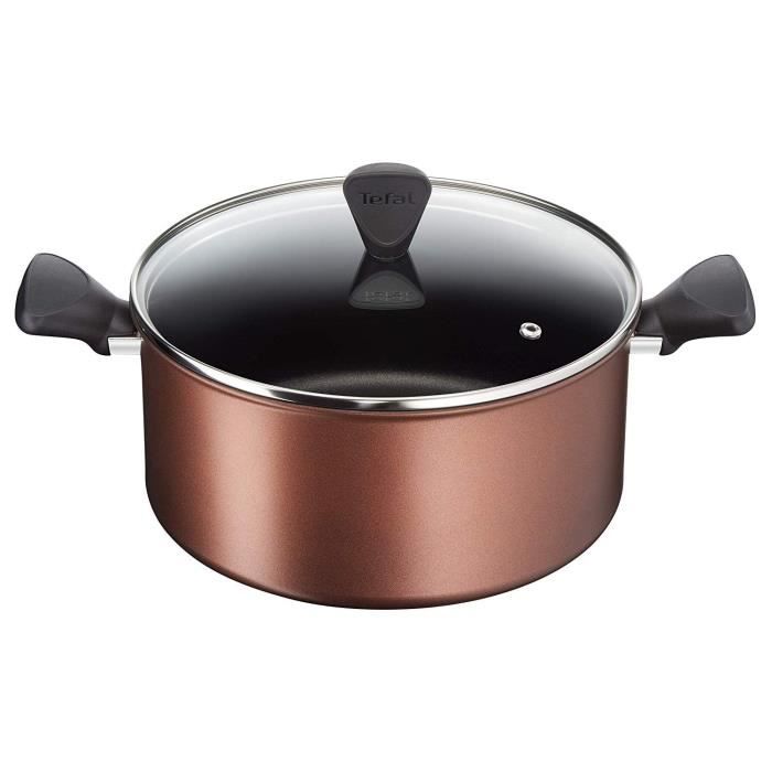 MARMITE TEFAL 24CM RESIST INTENSE MARRON – Orca