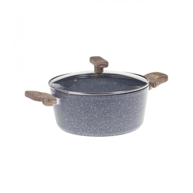 Marmite-24cm- en aluminium ligne nature – Orca