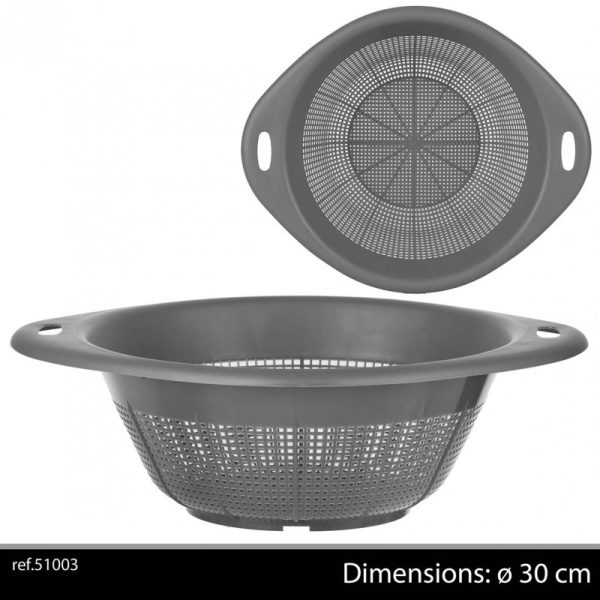 Passoire en plastique-30cm-gris – Orca