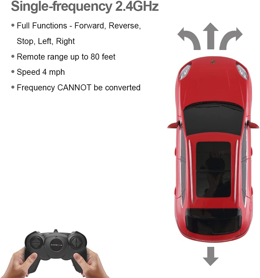 VOITURE RADIOCOMMANDEE-PORSCHE MACAN TURBO+6ANS – Orca