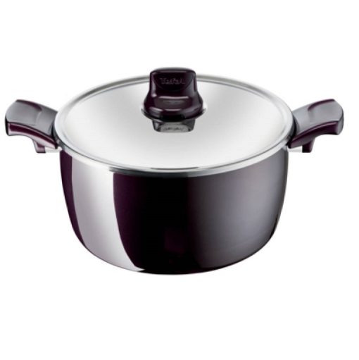 Marmite tefal-26cm-6,3L-resist intense marron fonce – Orca