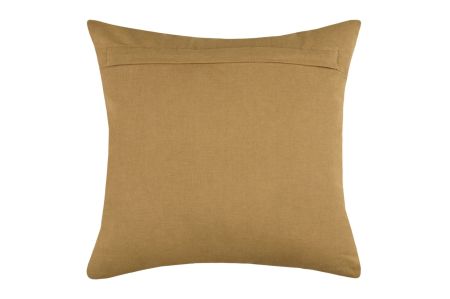 COUSSIN DECORATIF-40X40CM-BAMAKO SAFRAN-MOTIF FEUILLES – Orca