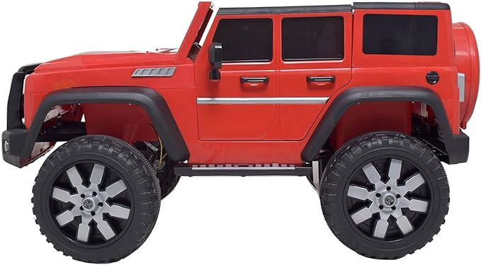 4X4 électrique jeep-rouge dm/usb/cm/tc – Orca