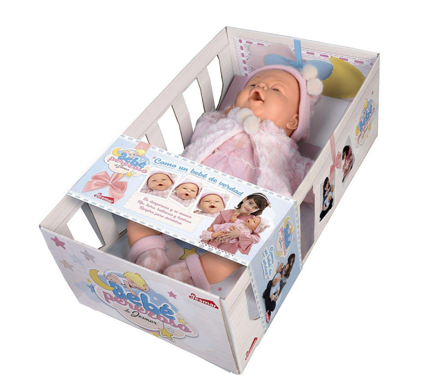 Poupée pere roso girl-48cm-fille vêtements-rose – Orca