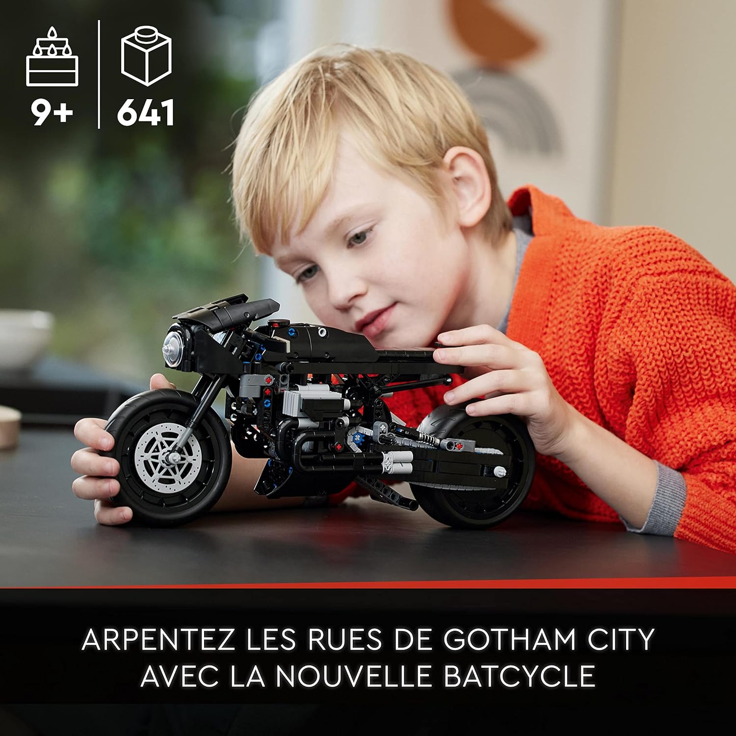 LEGO TECHNIC-LA BATCYCLE DE BATMAN+9ANS – Orca