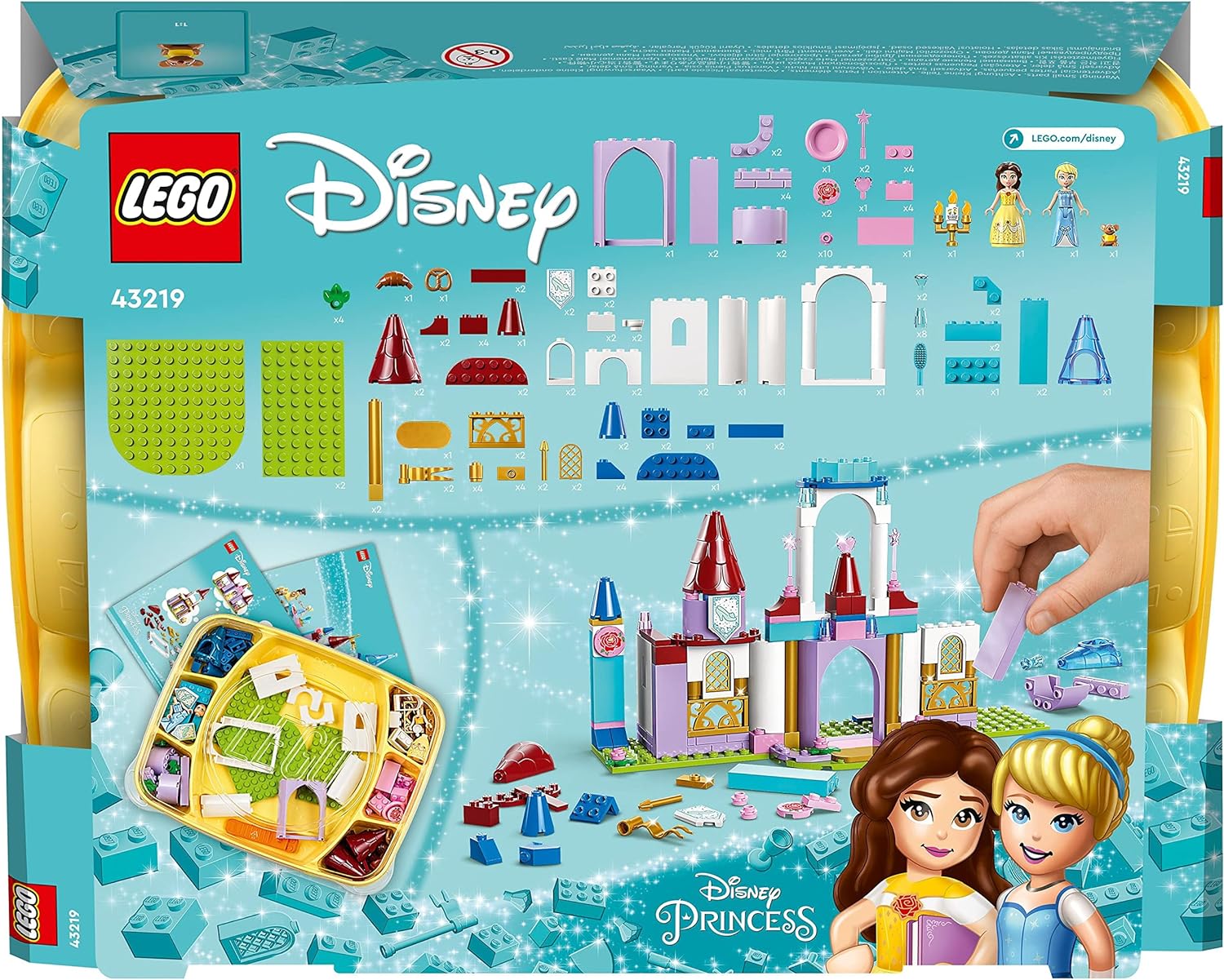 LEGO DISNEY-CHATEAUX CREATIFS-DISNEY PRINCESS+6ANS – Orca