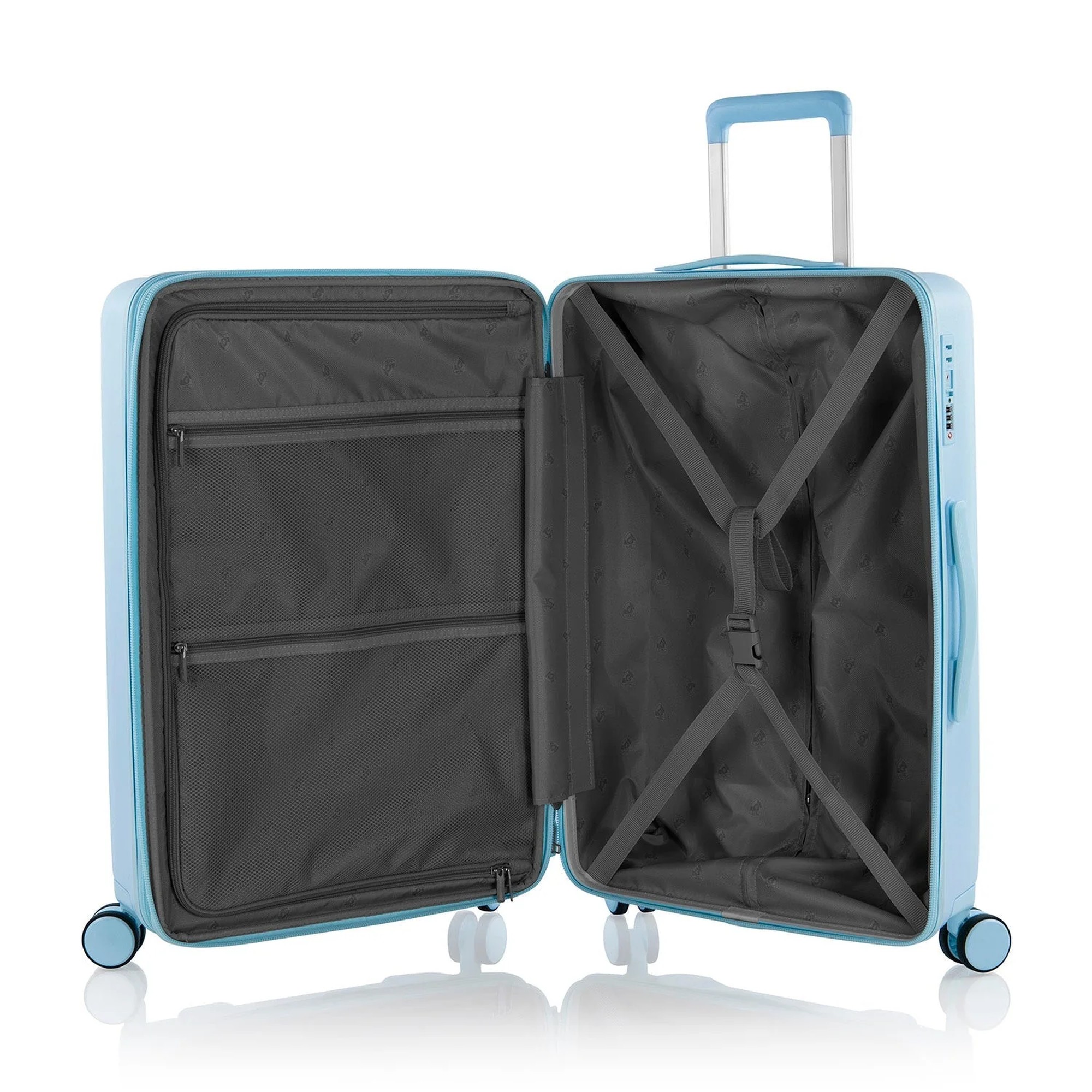 Valise de voyage trolley rigide heys pastel-26x66cm/21kg-bleu – Orca