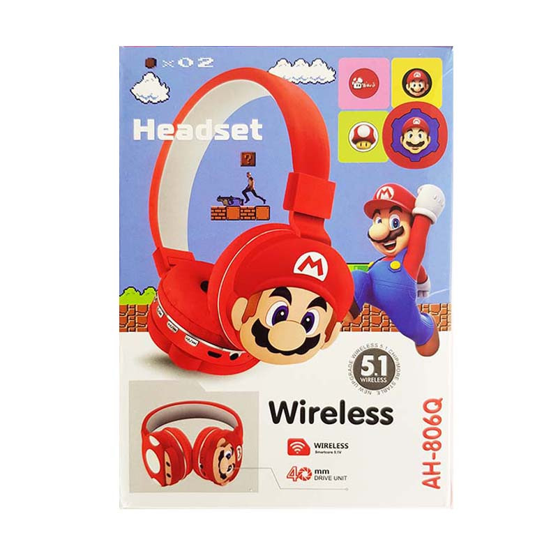 Ecouteurs sans fil enfant super Mario – Orca